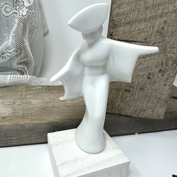 Not specified | Accents | Vintage Oriental White Figurine 6 Tall ...